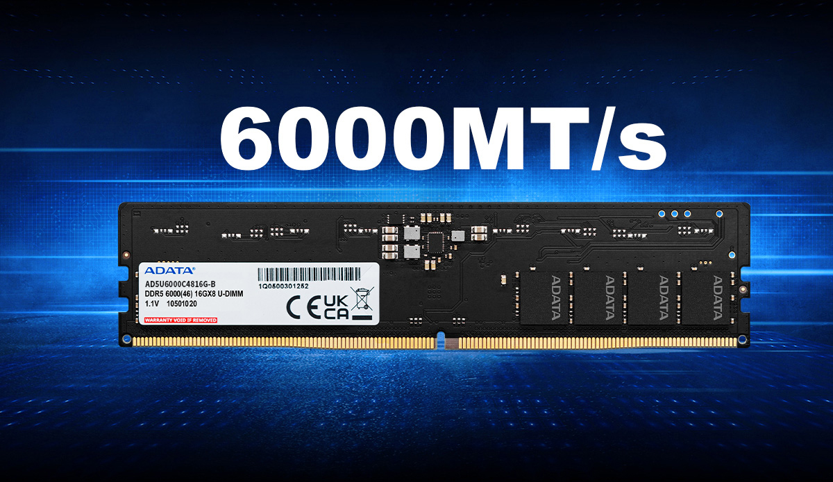 DDR5 6000 U-DIMM 内存