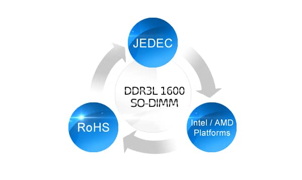 Premier DDR3L-1600 SO-DIMM 内存