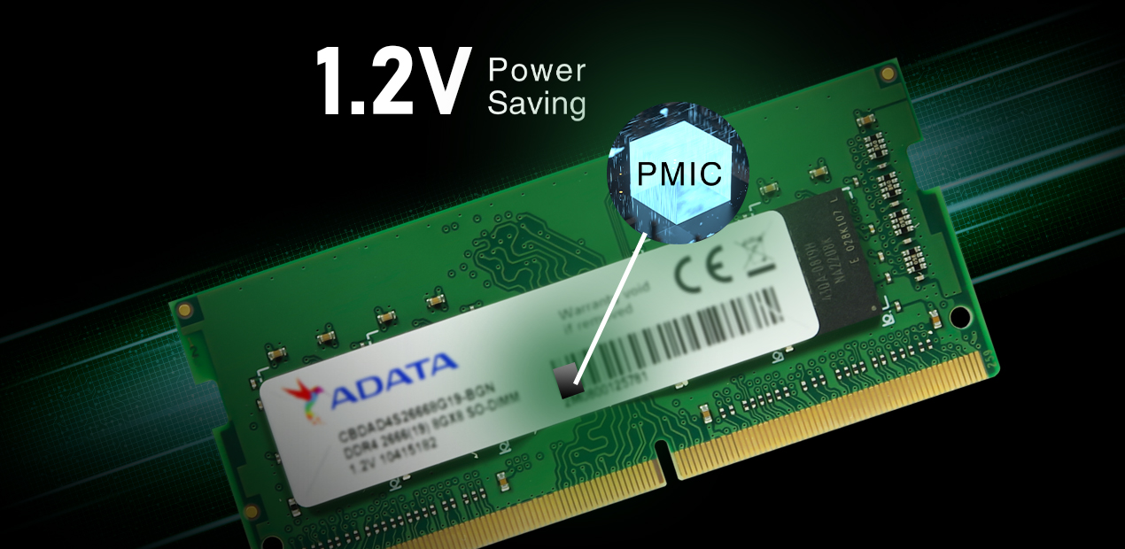威刚内存DDR4 2666 SO-DIMM